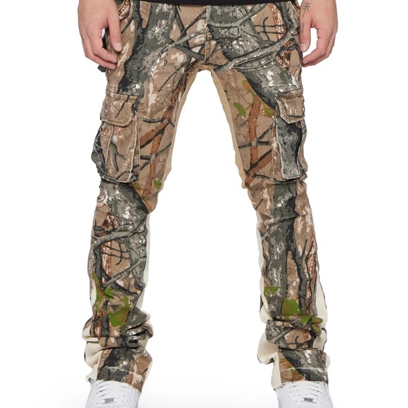 Valabasas | Jeans | Woodland Camo Cargo Stacked Jeans Valabasas | Poshmark